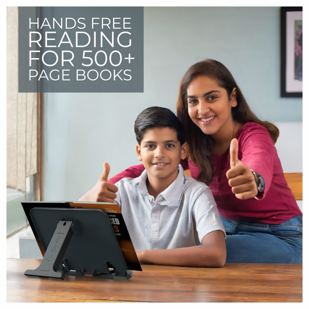 EasyRead A4 Size (28 cms x 20.4 cms Portable Hands-Free Reading Stand ...